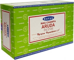 Satya Aruda Incense 15g, Hand Rolled In India – Health Nuts Australia
