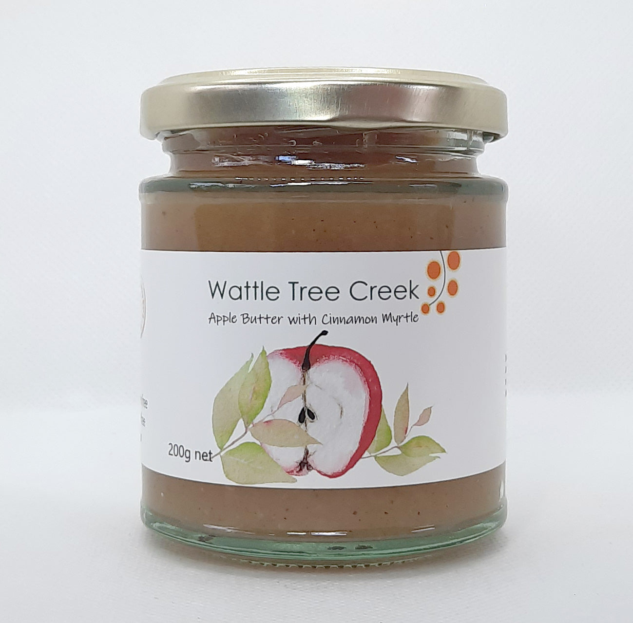 Wattle Tree Creek Apple Butter With Cinnamon Myrtle 200g, From Hinterl ...