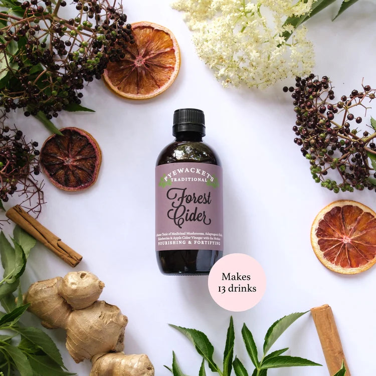 Pyewacket's Traditional Forest Cider Herbal Tonic 200mL Or 500mL, Adre ...