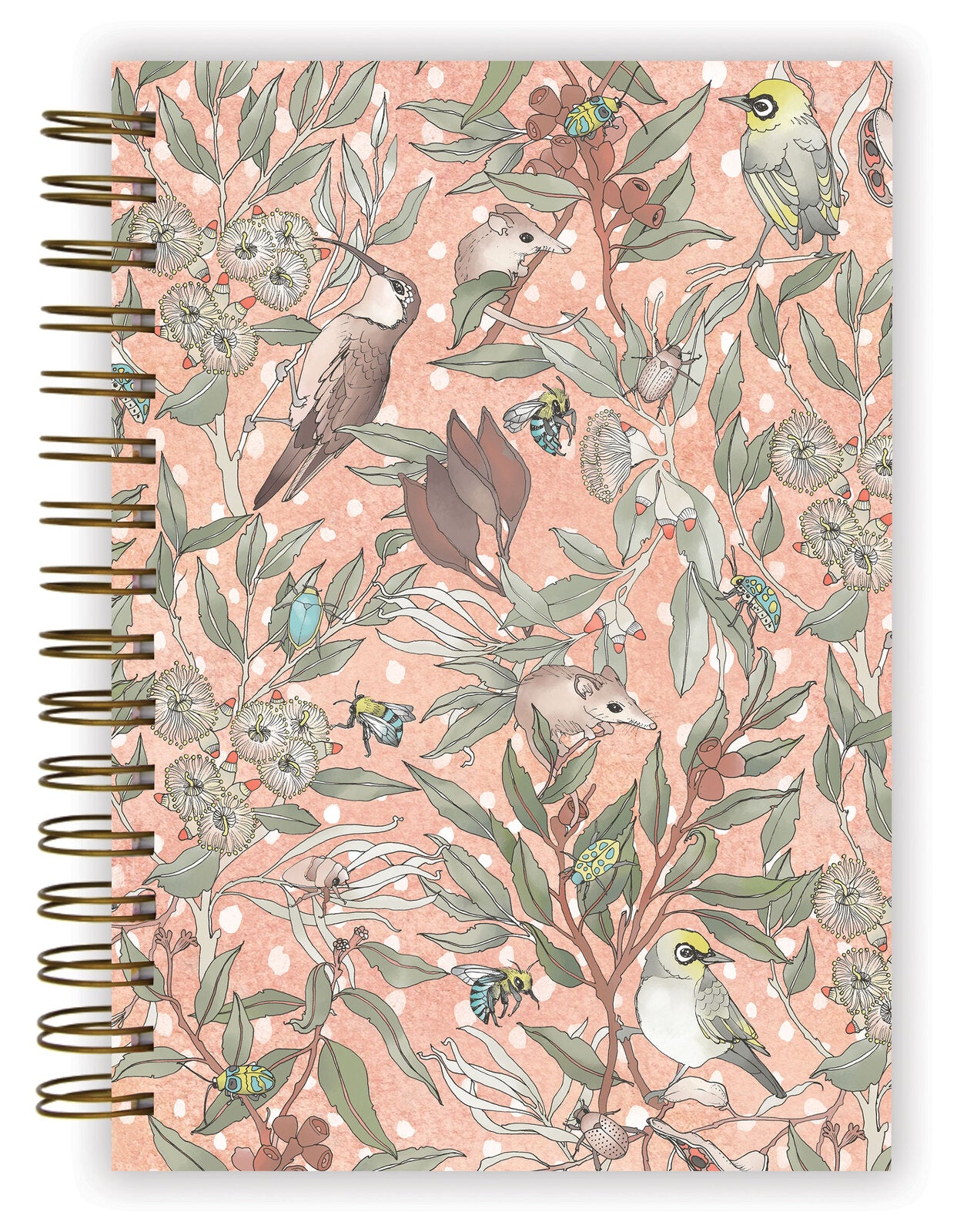 Earth Greetings Your Journal, 200 Lined Pages, Pollinators Design From ...