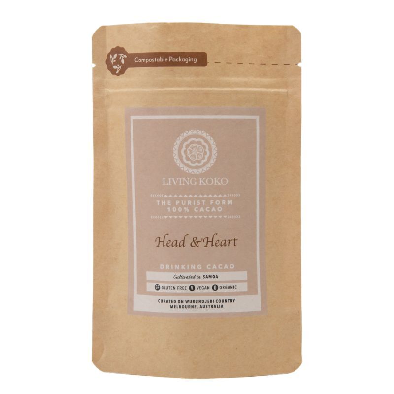Living Koko Head & Heart Drinking Cacao 100g & 250g, The Purist Form 1 ...