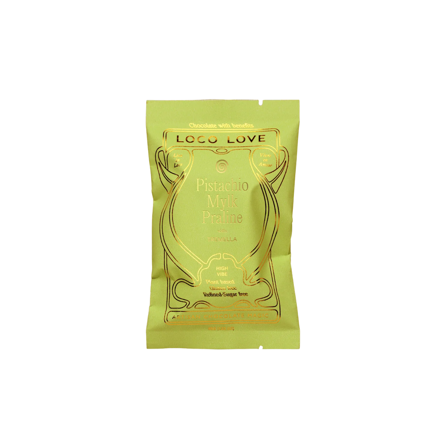 Loco Love Chocolate 35g, Pistachio Mylk Praline – Health Nuts Australia