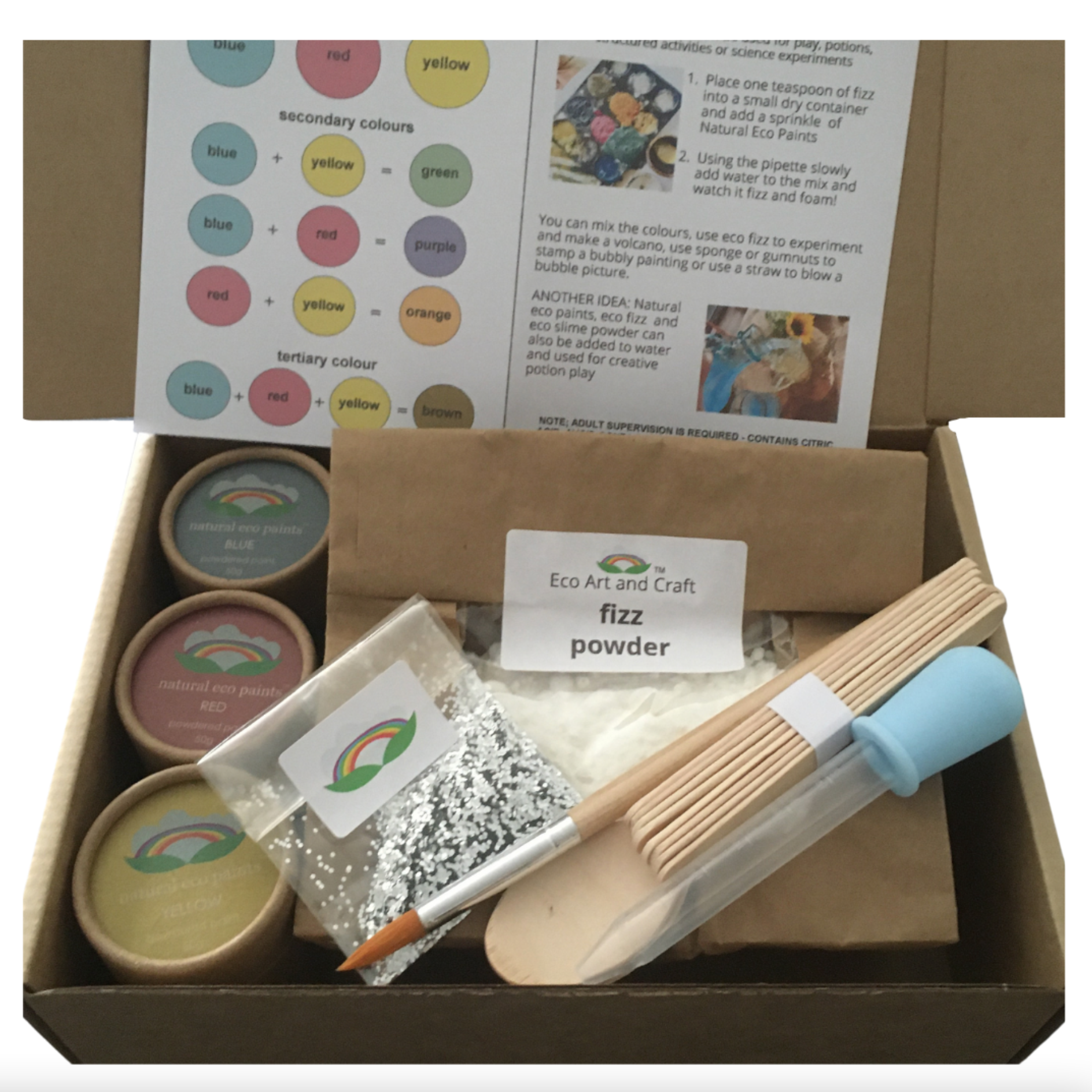 Eco Art & Craft, Eco Fizz & Paint Kit {Play, Potions & Painting ...