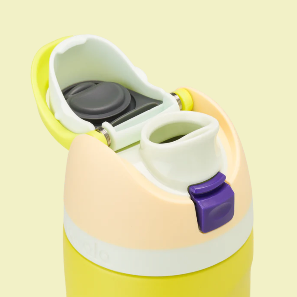 Owala FreeSip Stainless Steel Water Bottle 24oz, 32oz Or 40oz, Lemon L ...