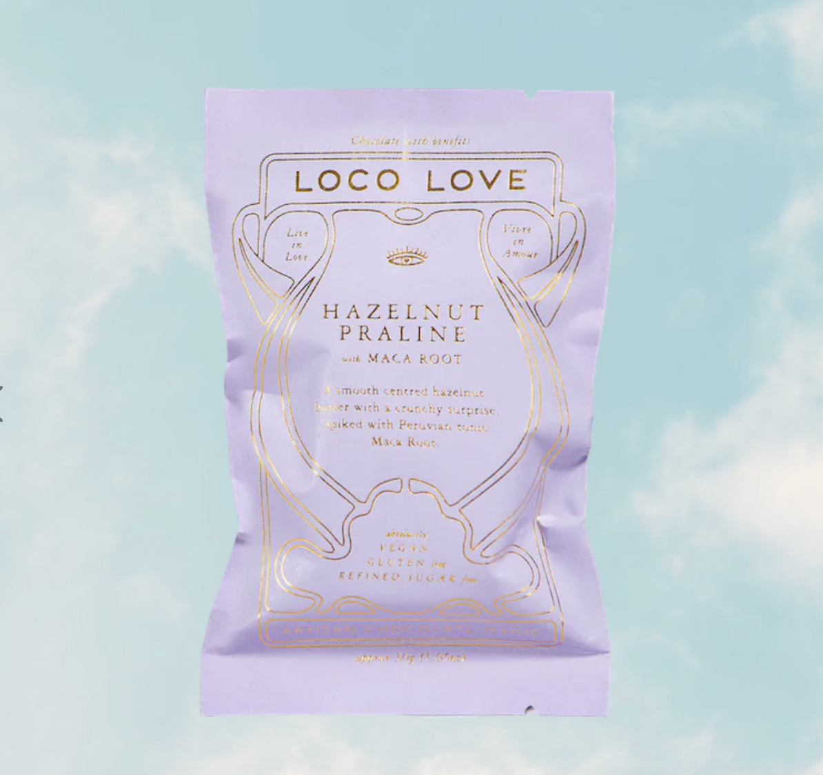 Loco Love Chocolate 35g, Hazelnut Butter Praline With Maca Root ...