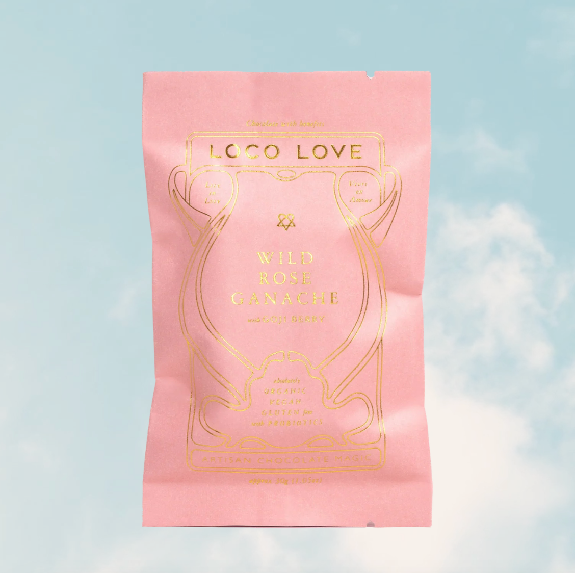 Loco Love Chocolate 35g, Wild Rose Ganache With Goji Berry – Health ...