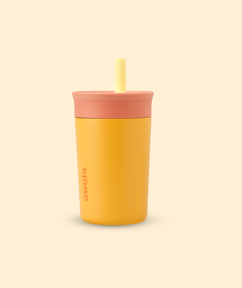 Owala Kid's Tumbler Stainless Steel 12oz, Spill Resistant & Insulated ...
