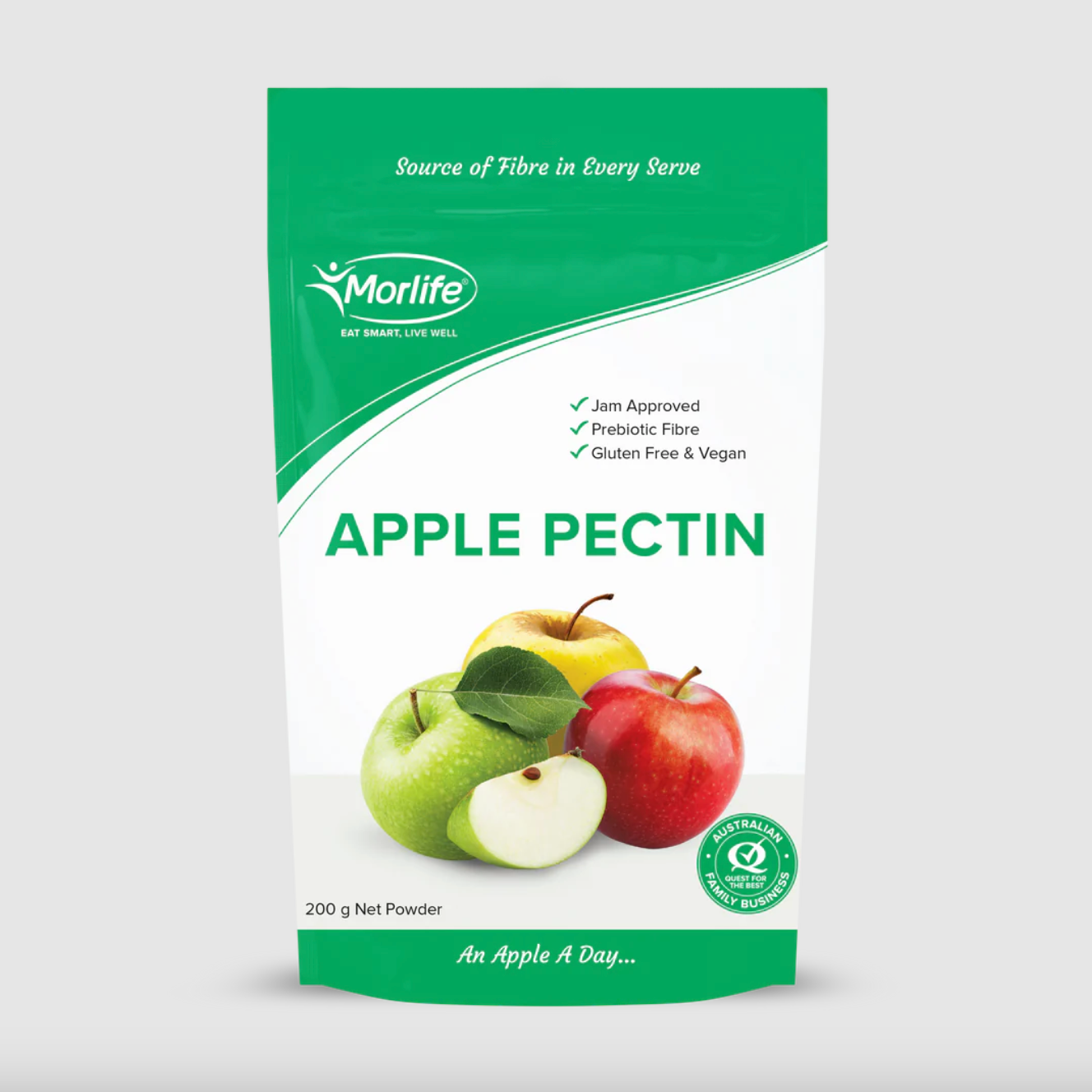 Morlife Apple Pectin Powder 200g, A Soluble Prebiotic Fibre – Health ...