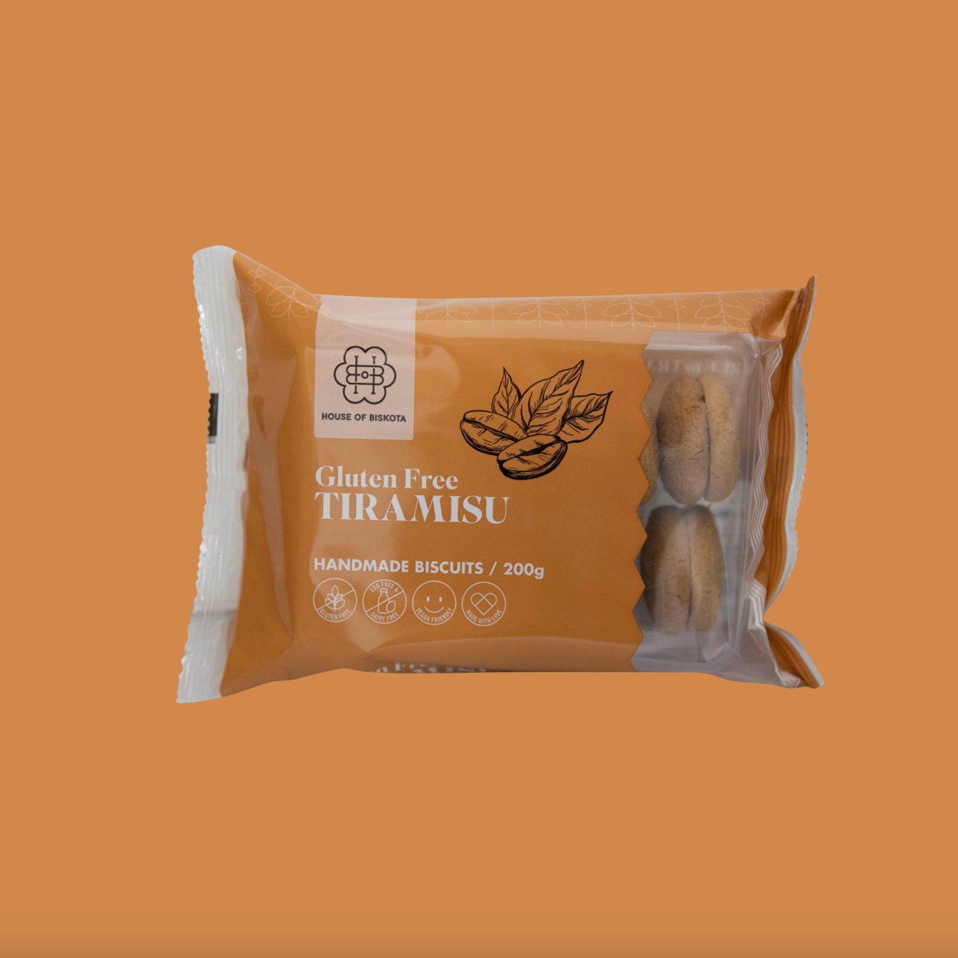 House Of Biskota Gluten Free Tiramisu Biscuits 200g, Handmade With Lov ...