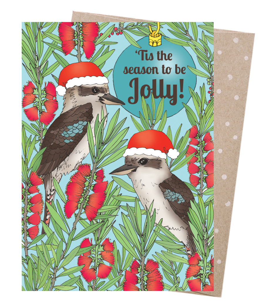 Earth Greetings Jolly Kookaburras Card, Victoria McGrane Collection (I ...