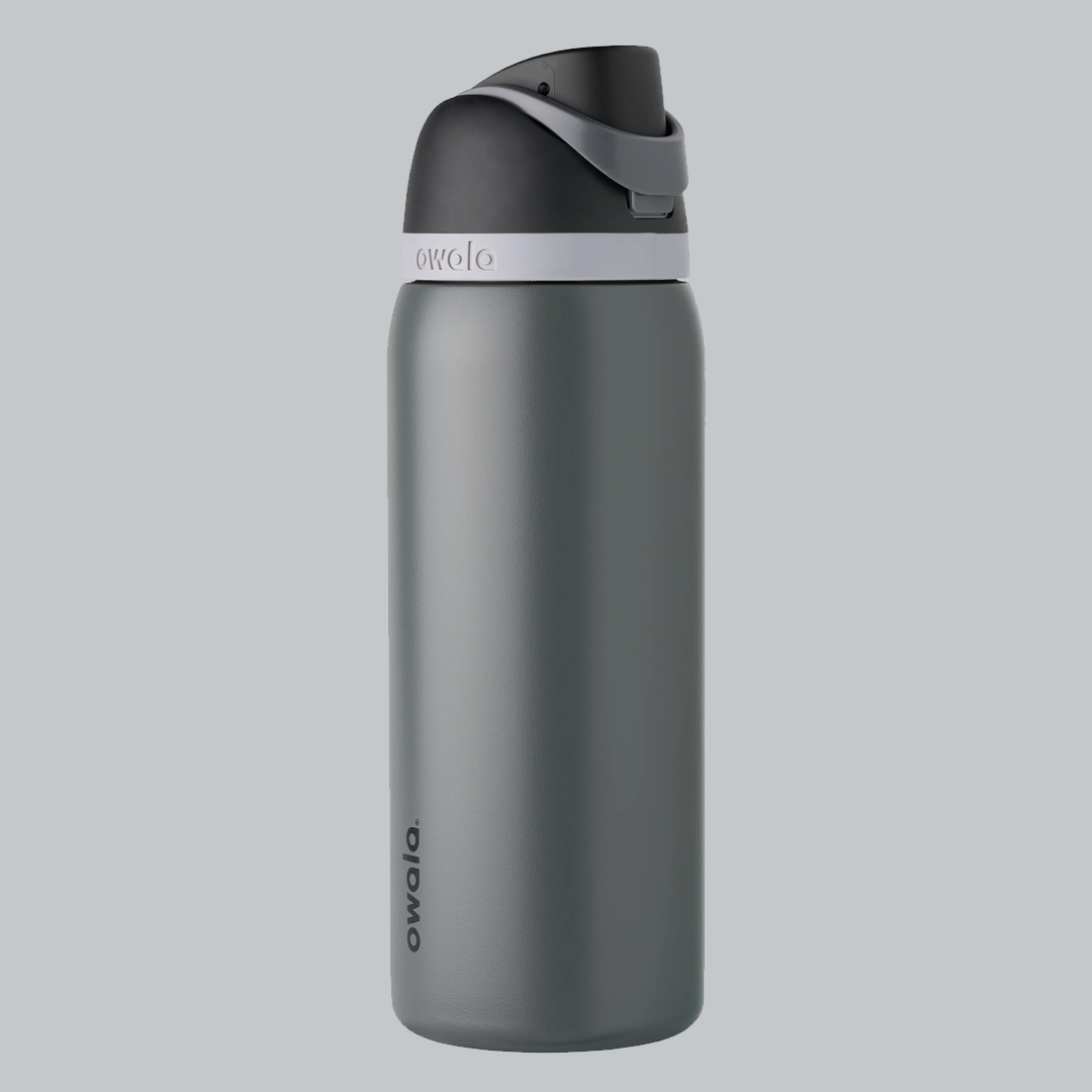Owala FreeSip Stainless Steel Water Bottle 24oz, 32oz Or 40oz, Grayt ...