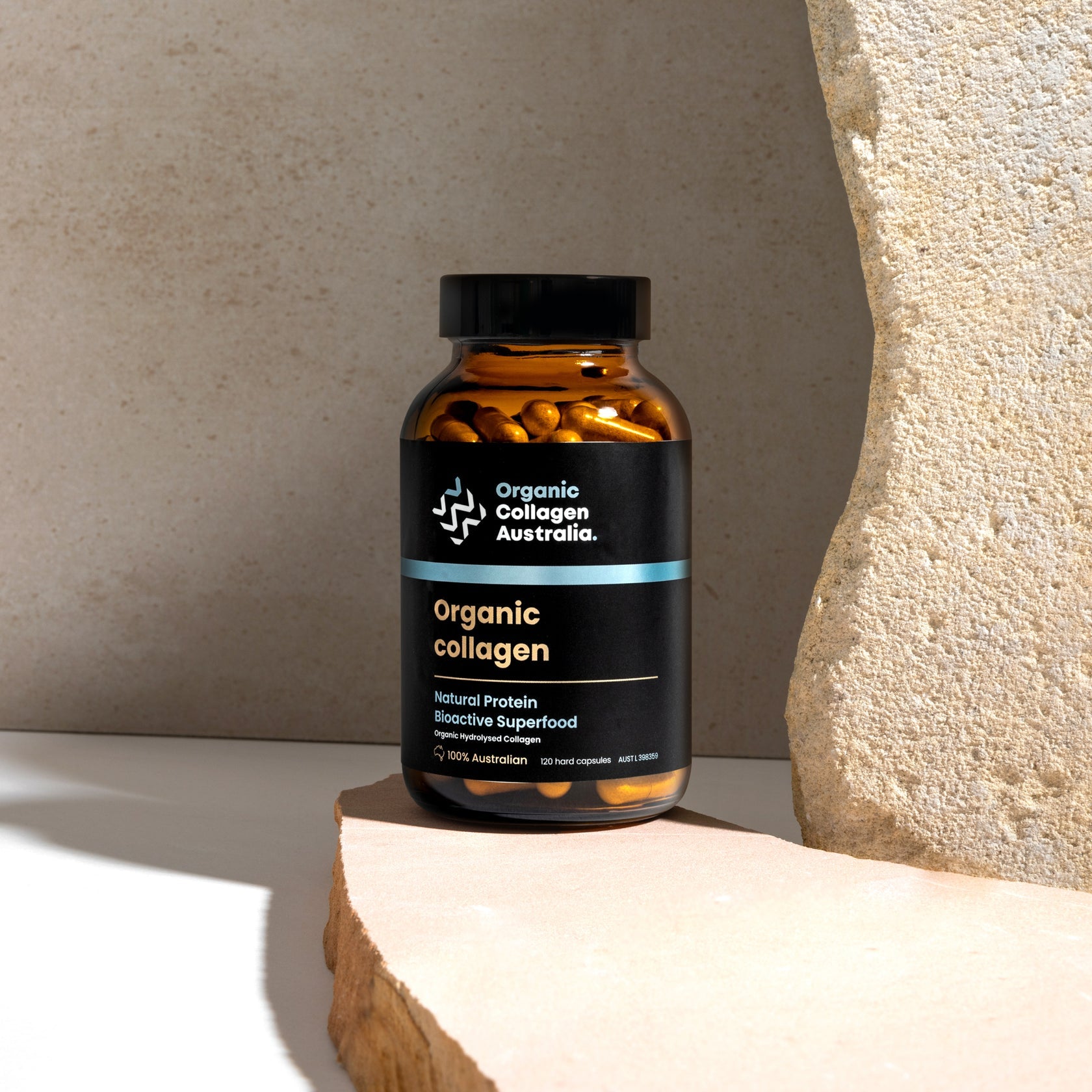 Organic Collagen Australia Organic Collagen 120 Capsules (Natural Prot ...