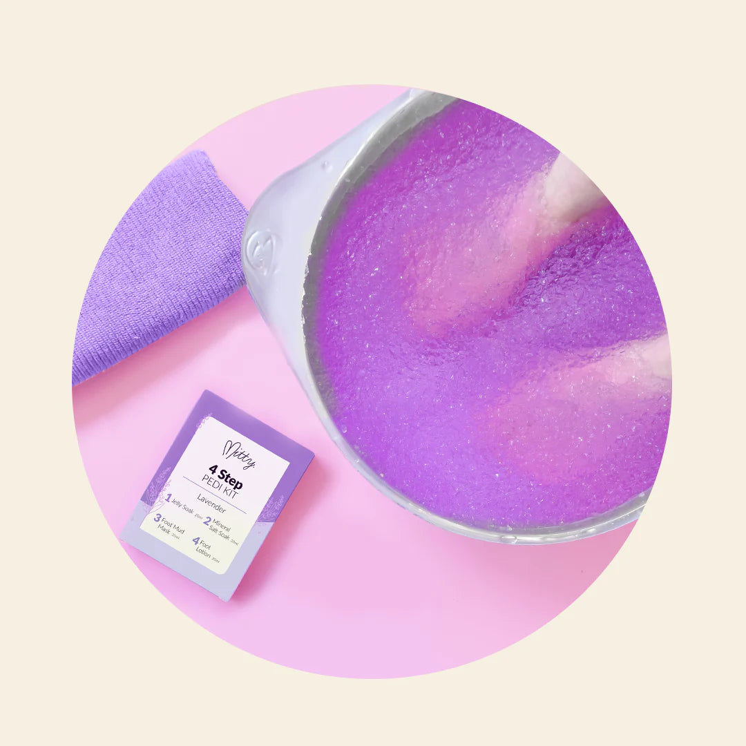 Mitty 4 Step Pedi Kit, Lavender – Health Nuts Australia