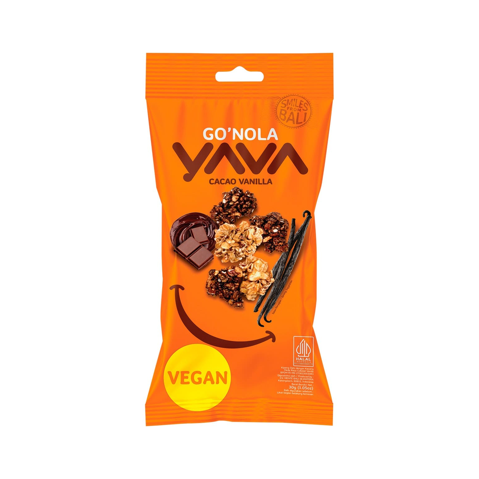 Yava G'Nola Bites 30g Or 12 X 30g Box, Chocolate Vanilla Flavour ...