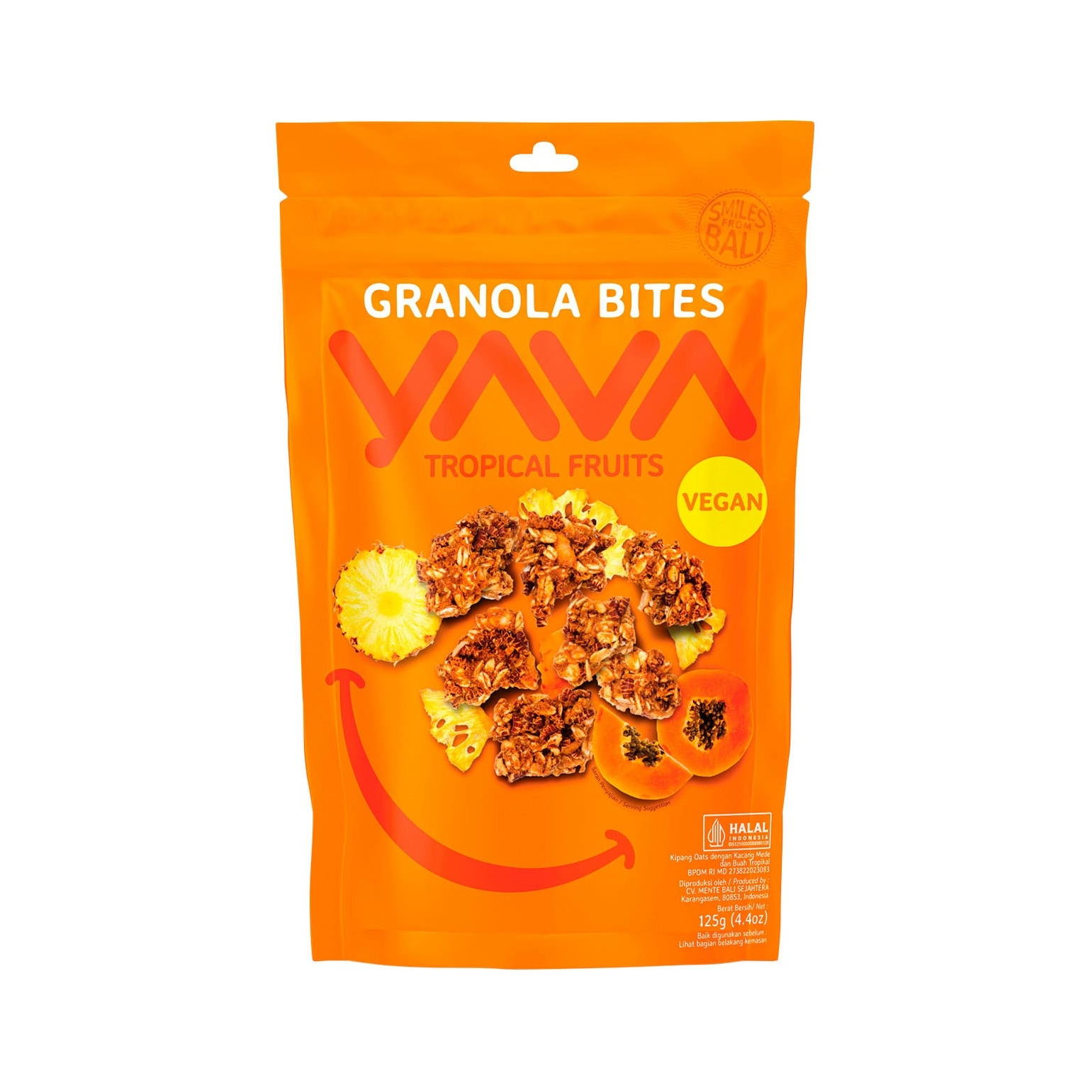 Yava Granola Bites 125g, Tropical Fruits Flavour – Health Nuts Australia