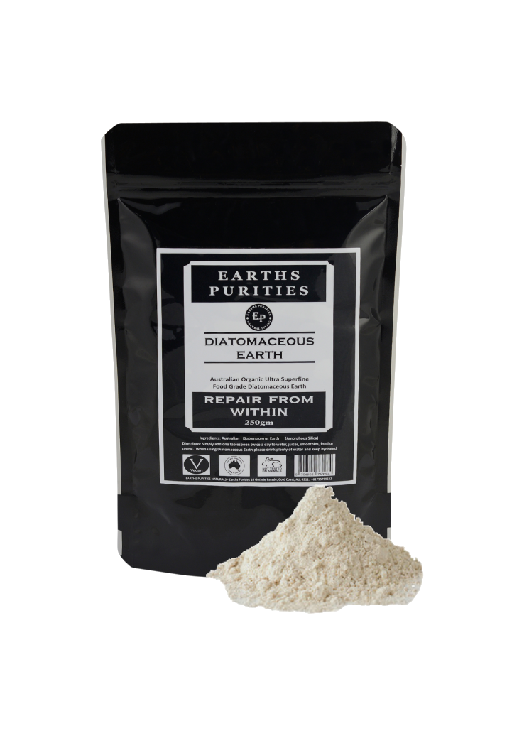 Earth Purities Diatomaceous Earth 200g, Repair From Within Food Grade ...