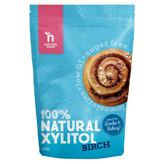Naturally Sweet Natural Birch Xylitol 500g Or 1kg, Low Calorie Sugar R ...